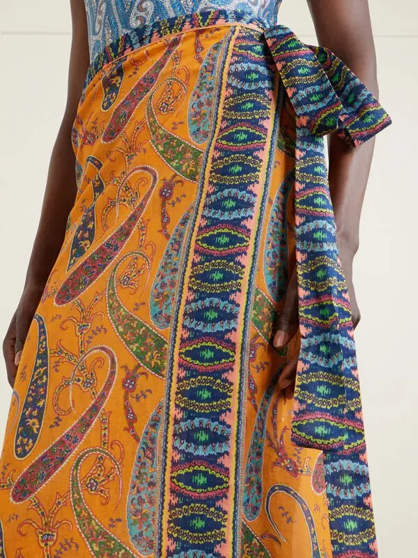 Etro Printed Cotton Cover-up