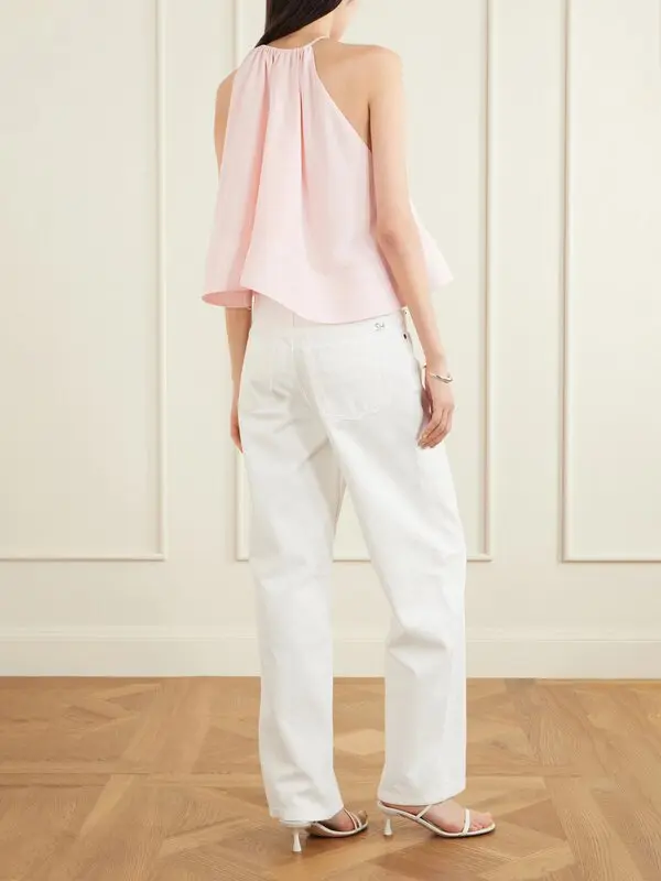 Stella McCartney Sleeveless Silk-crepe Top