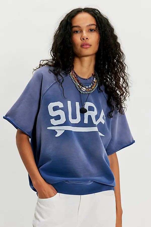 THE BUREAU Apparel Surf Cut-off Sweatshirt