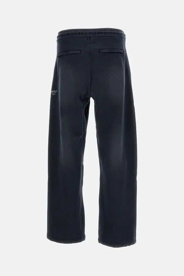 WOOYOUNGMI Wide-leg Trousers With Drawstring - Blue