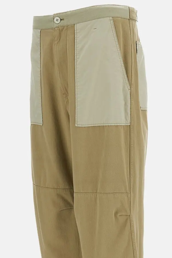 MAISON MARGIELA Pantaloni Con Tasche A Contrasto