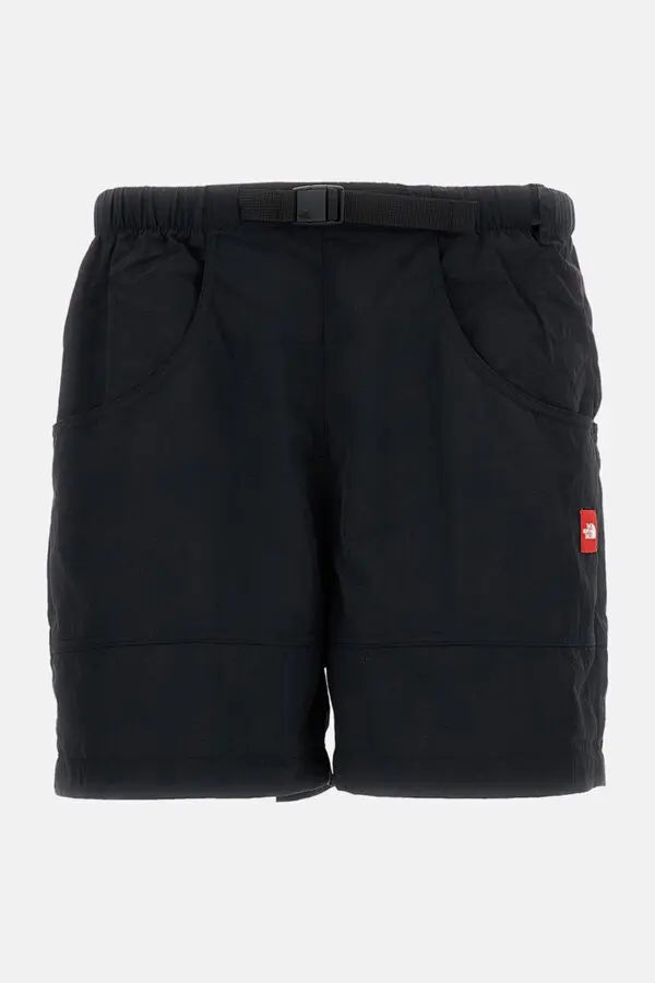 The North Face Nylon Wide Leg Shorts - Black
