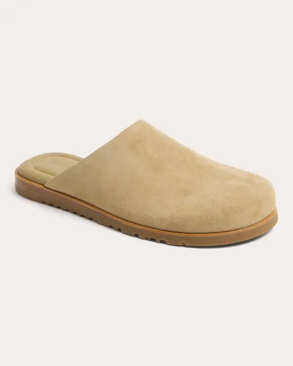 Simkhai Emery Suede Clog - Neutral