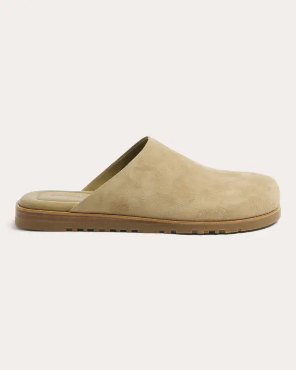 Simkhai Emery Suede Clog - Neutral