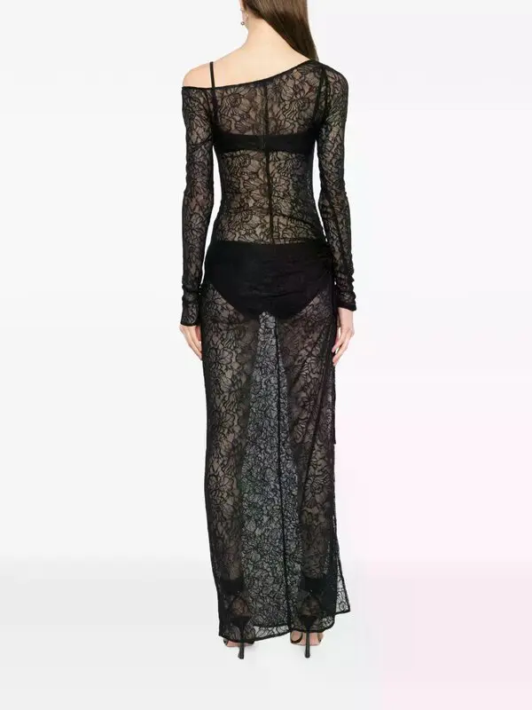 Kiki De Montparnasse Lace Long-sleeved Dress