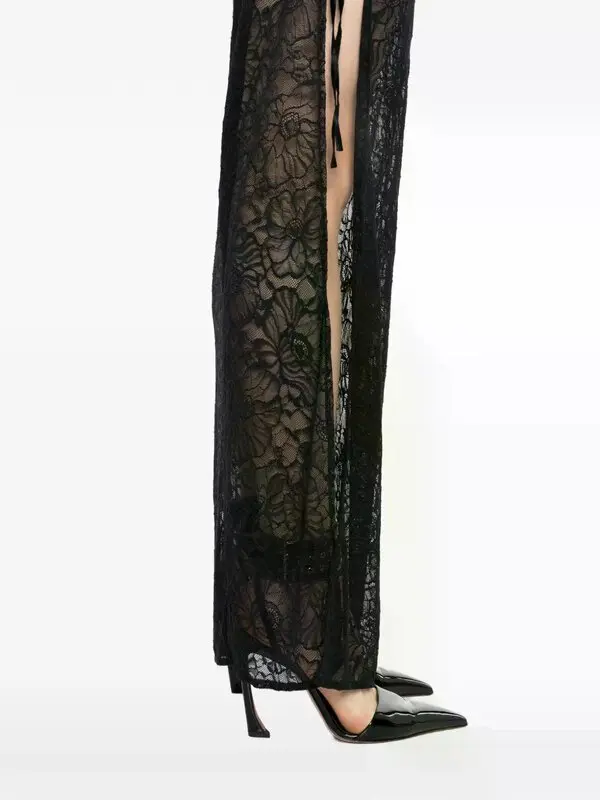Kiki De Montparnasse Lace Long-sleeved Dress