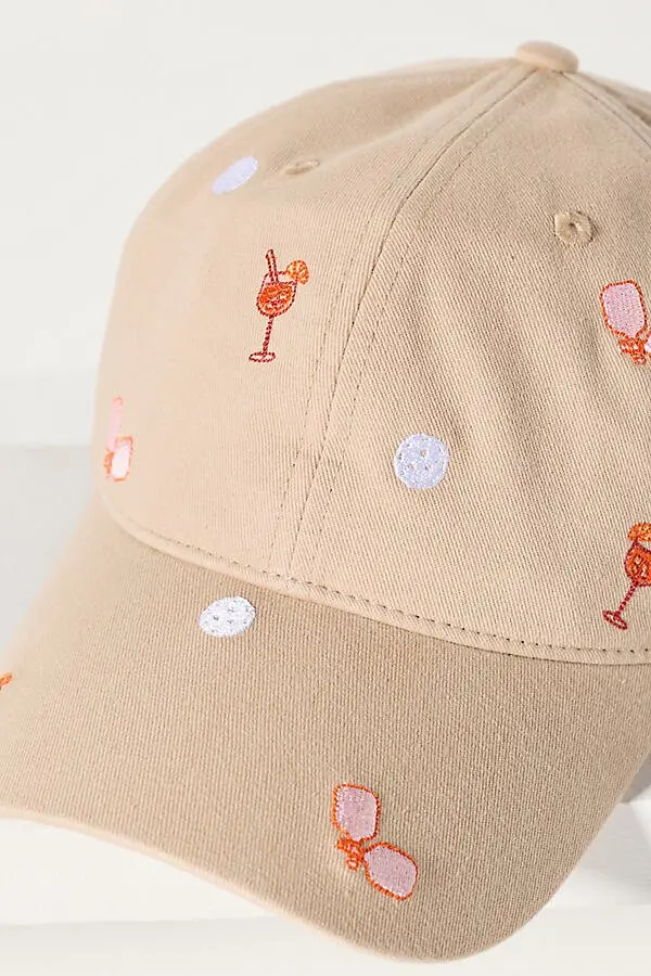 Anthropologie Scatter Icons Baseball Cap