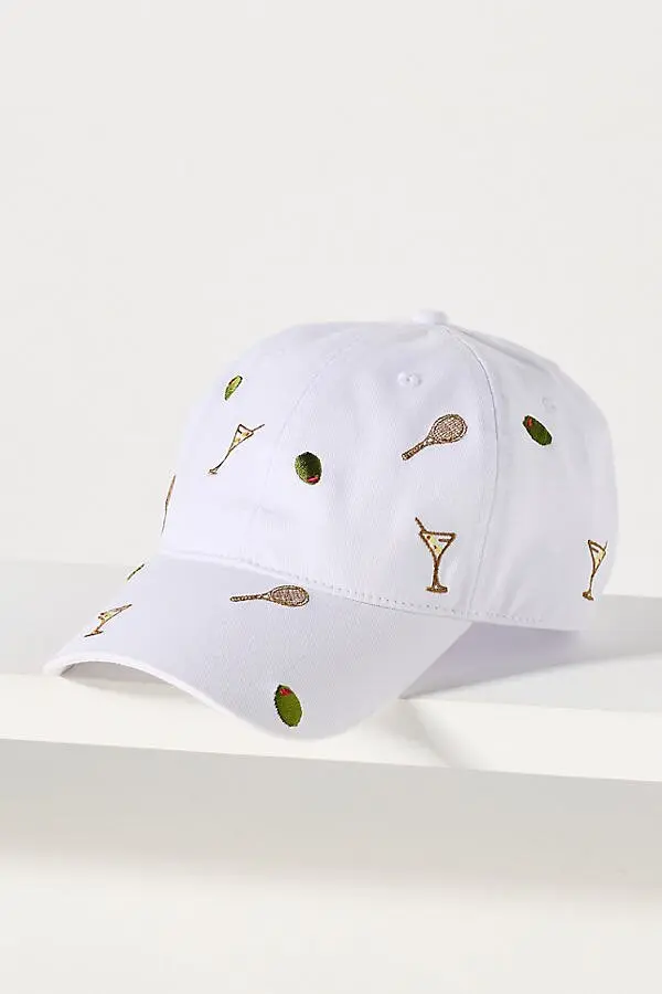 Anthropologie Scatter Icons Baseball Cap - Tennis