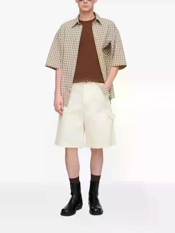 Nanushka Nahui Chest-pocket Checked Shirt