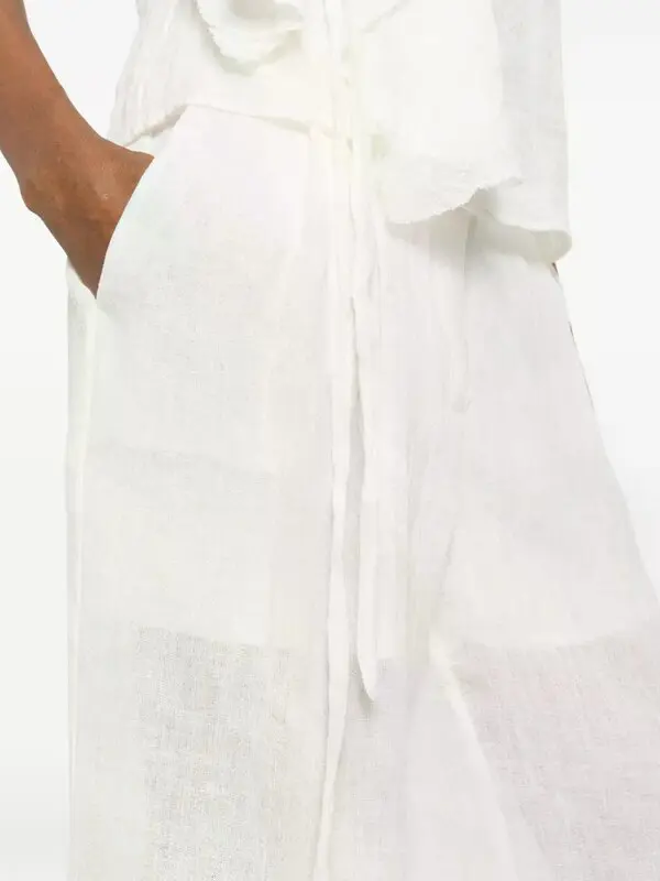 Sú Wide-leg Cropped Trousers
