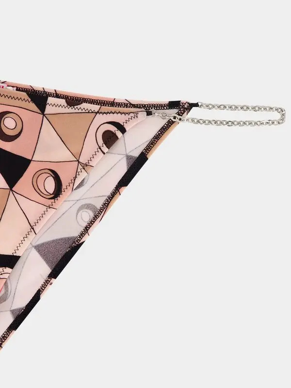 Emilio Pucci Occhi Print Bikini Bottom - Pink