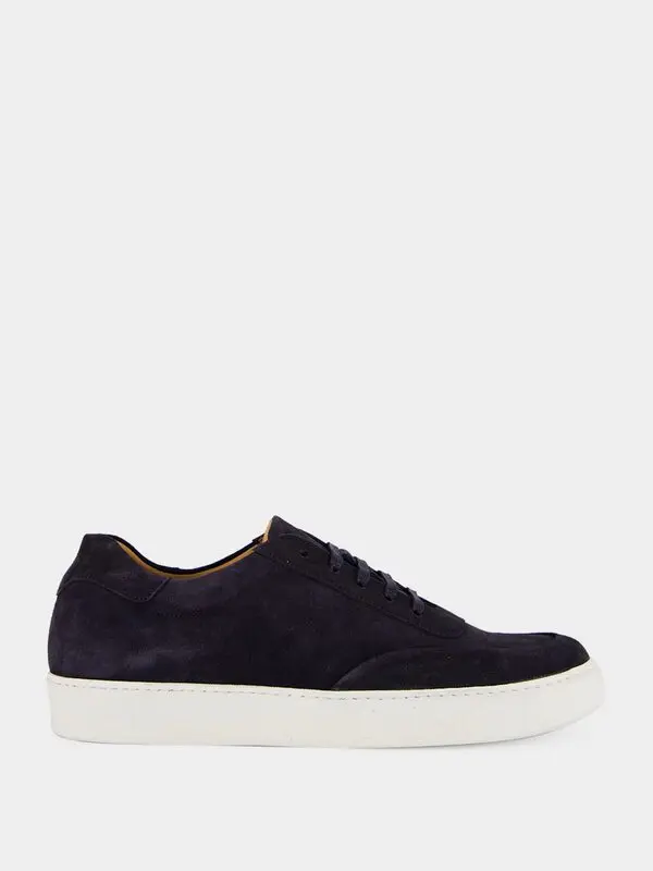 Frescobol Carioca Lapa Suede Sneakers - Blue
