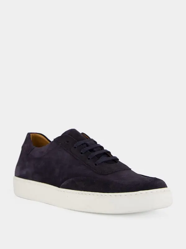 Frescobol Carioca Lapa Suede Sneakers - Blue