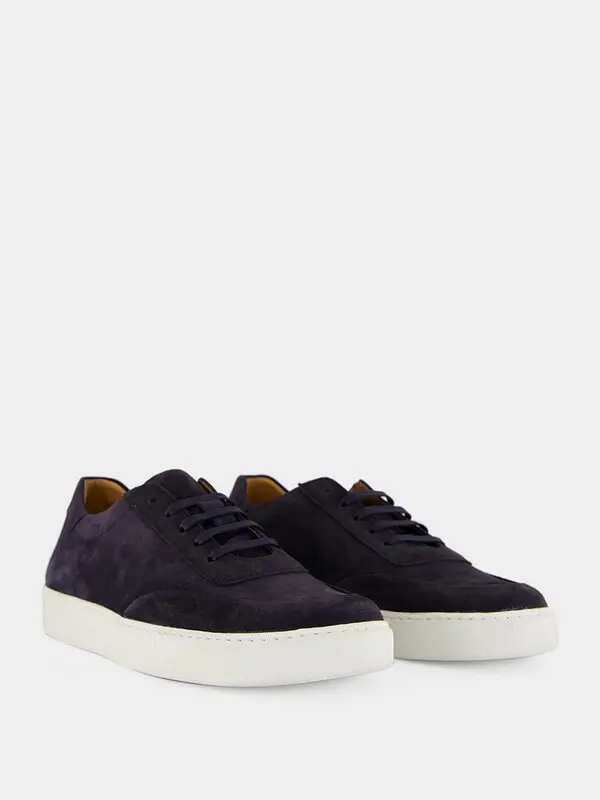 Frescobol Carioca Lapa Suede Sneakers - Blue