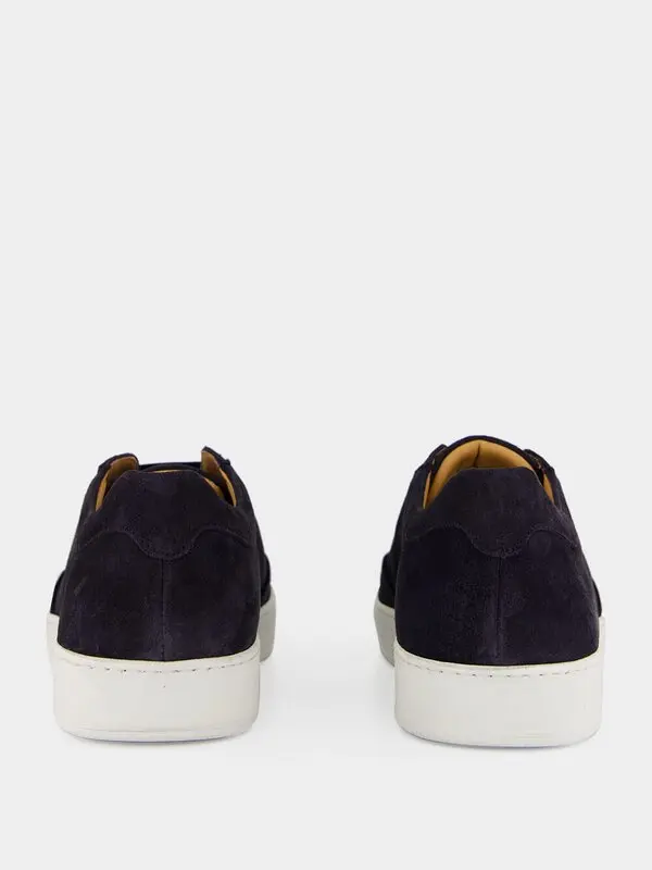 Frescobol Carioca Lapa Suede Sneakers - Blue