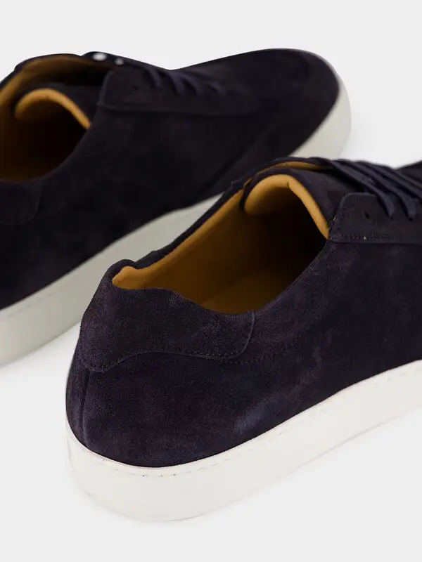 Frescobol Carioca Lapa Suede Sneakers - Blue