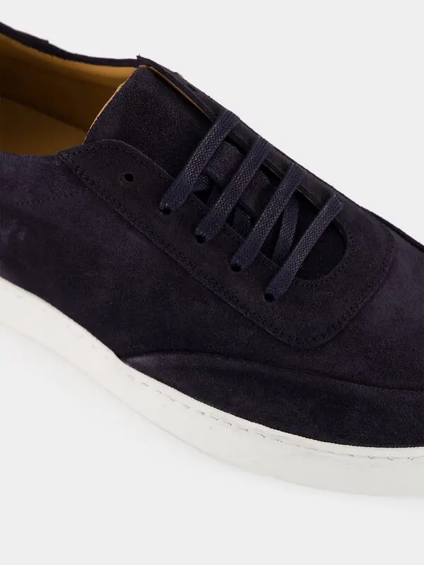 Frescobol Carioca Lapa Suede Sneakers - Blue