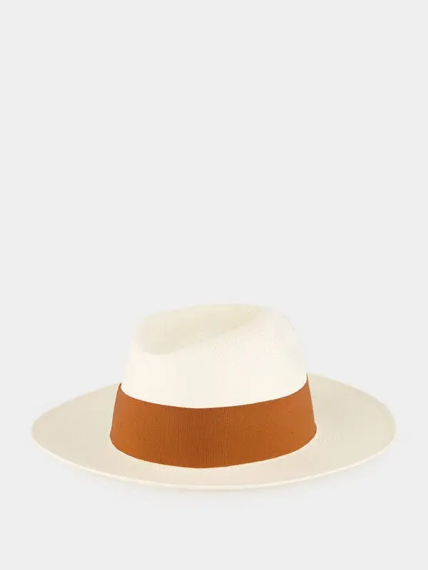 Frescobol Carioca Rafael Panama Hat - Brown