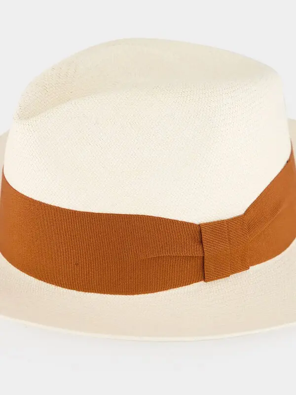 Frescobol Carioca Rafael Panama Hat - Brown