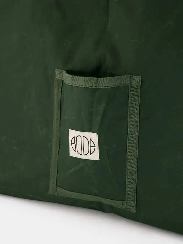 BODE Waxed Cotton Zip Tote