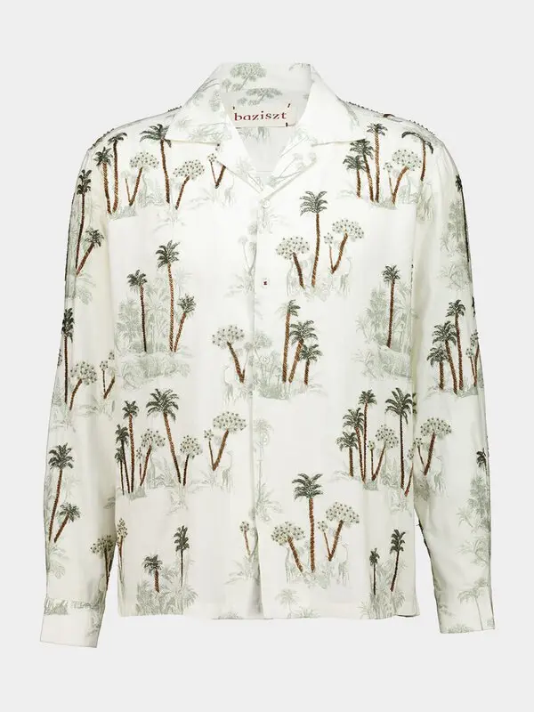 BAZISZT White Rico Shirt - Multicolour