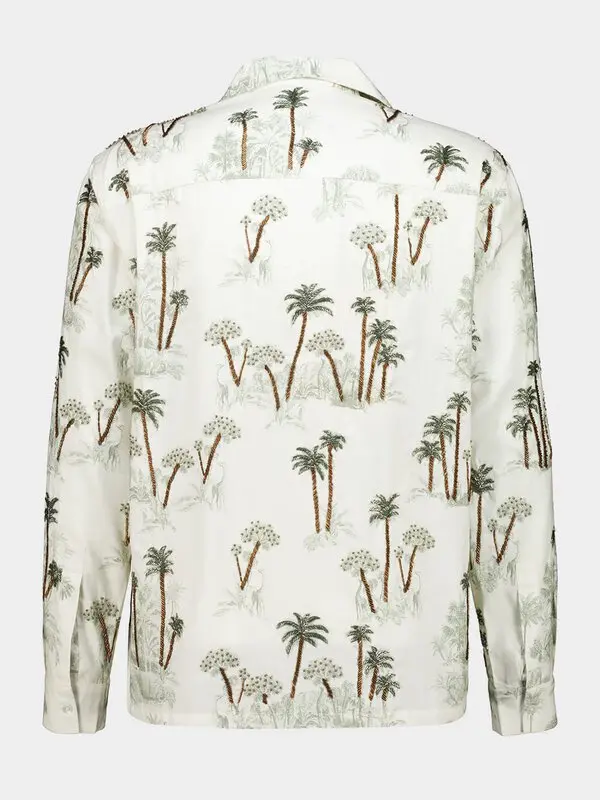 BAZISZT White Rico Shirt - Multicolour