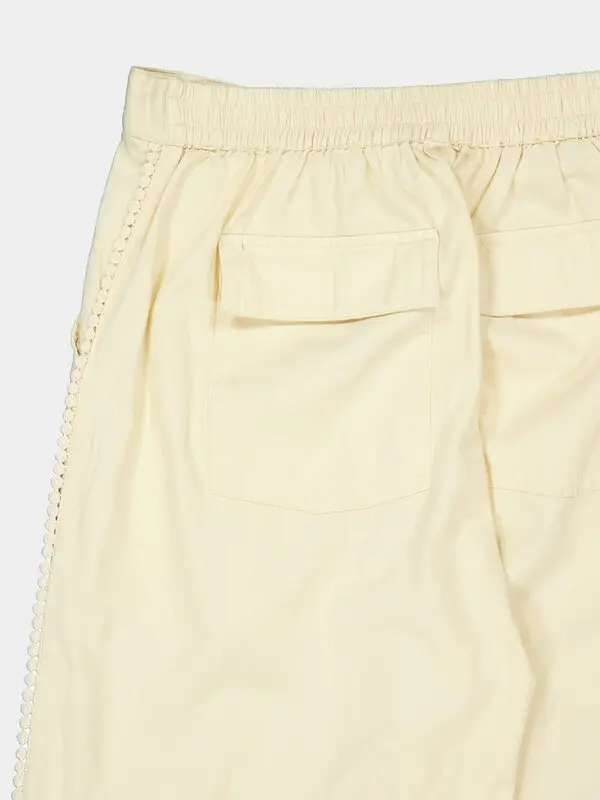 BAZISZT Corniche Straight-leg Pants - Beige