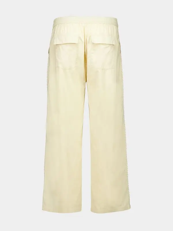BAZISZT Corniche Straight-leg Pants - Beige