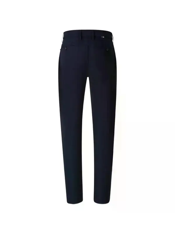 Canali Belted Trousers - Blue