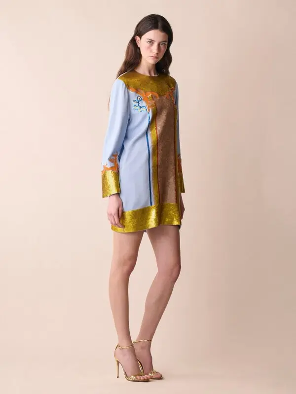 PAULA Hydra A-line Mini Dress - Multicolour