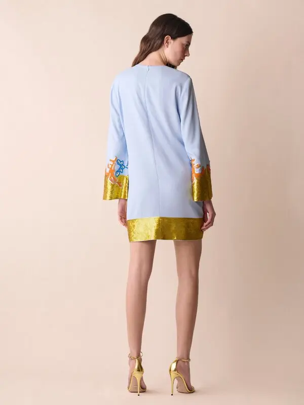 PAULA Hydra A-line Mini Dress - Multicolour