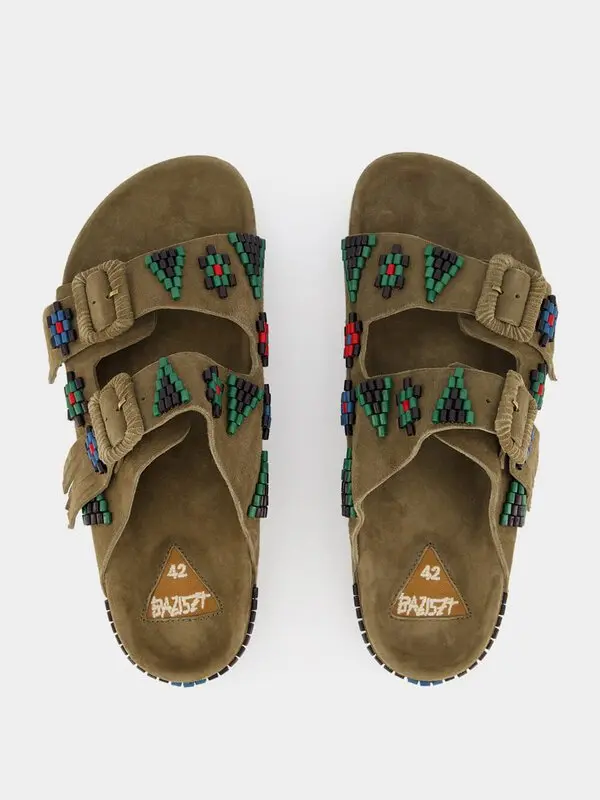 BAZISZT Sambla Suede Sandals
