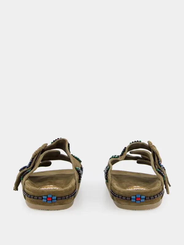 BAZISZT Sambla Suede Sandals