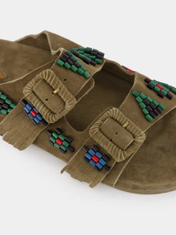 BAZISZT Sambla Suede Sandals
