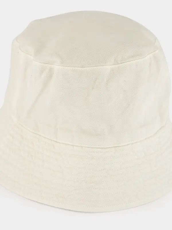 Auralee Garment-dyed Finx Chino Bucket Hat