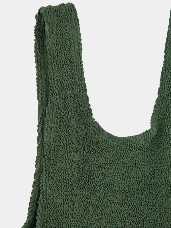 Bond Eye Crinkle Maxam One-piece Swimsuit - Green