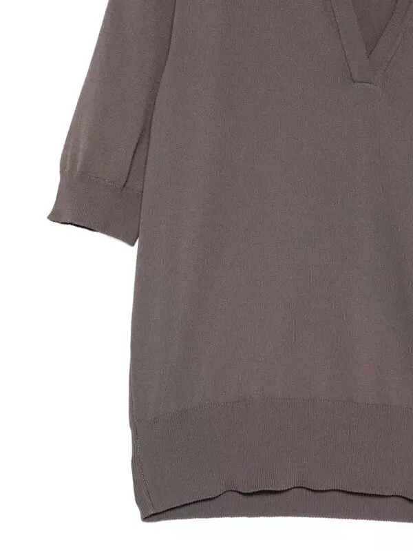 DANIELE FIESOLI V-neck T-shirt - Grey