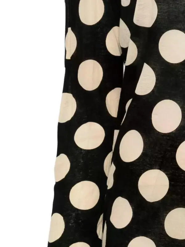 Y’s Polka Dot Long-sleeve Top