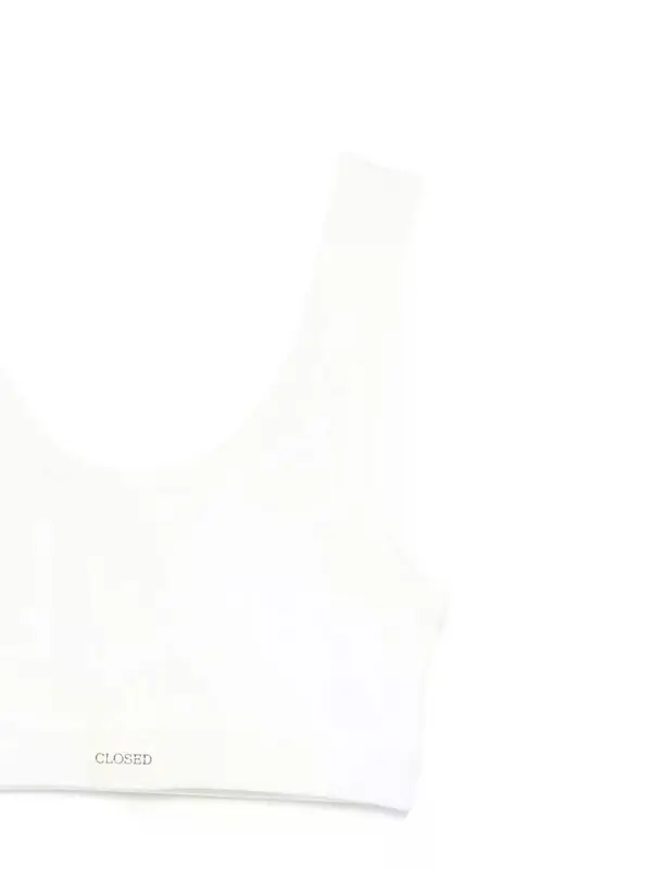 Closed Scoop-neck Bralette