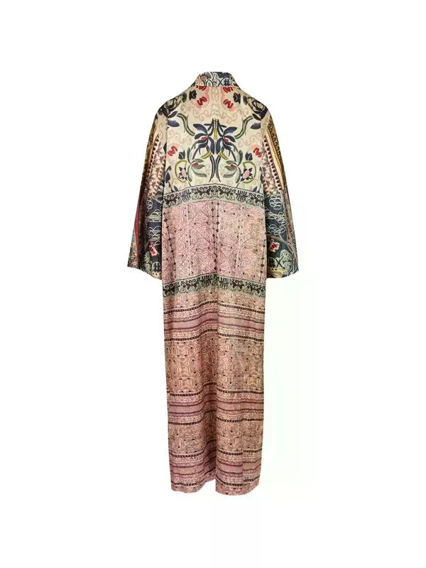 HUI HUI Printed Wide-sleeve Kimono