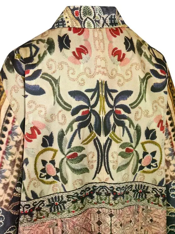 HUI HUI Printed Wide-sleeve Kimono