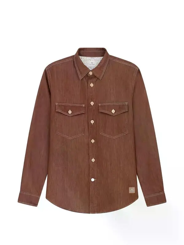 Paul Smith Long Sleeve Buttoned Pocket Shirt