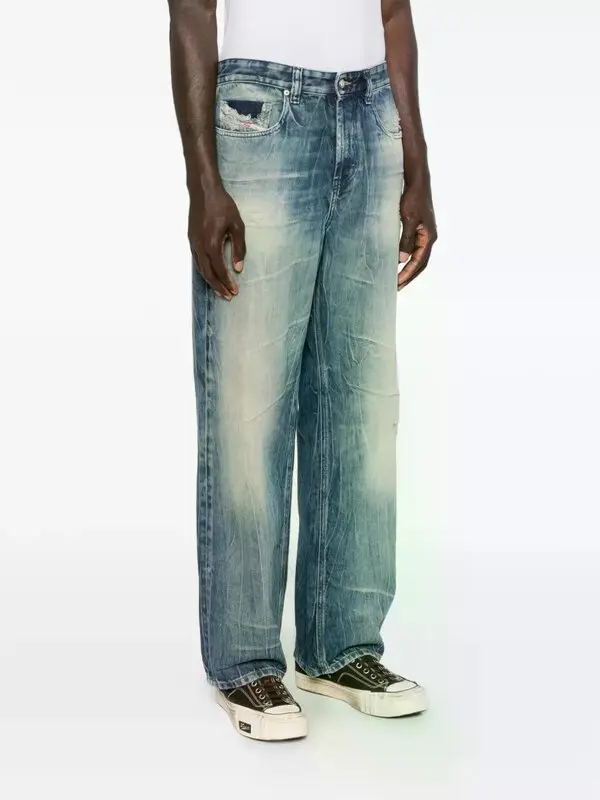 DIESEL® Logo-patch Jeans