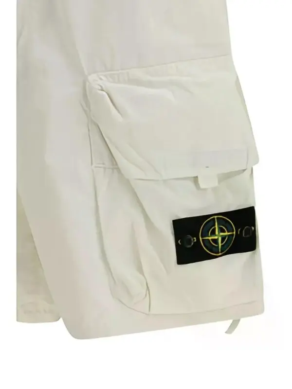 Stone Island Garment-dyed Cargo Shorts - Neutrals