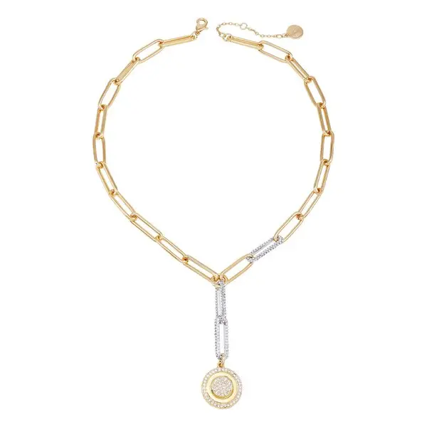 Vince Camuto Coin Pendant Y Necklace