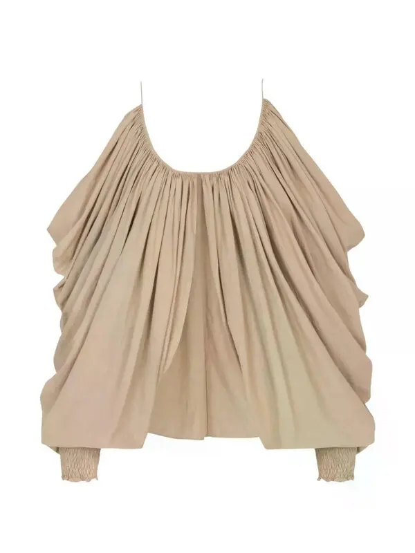 Balmain Cotton Blouse - Neutrals