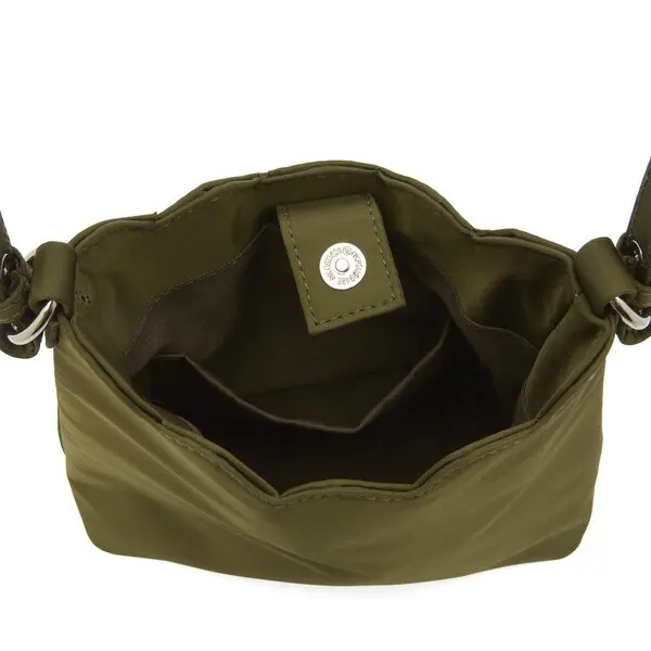 DAMSON MADDER Heavy Satin Lorelai Bag - Olive