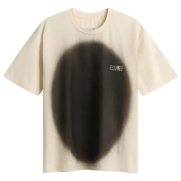 MAISON MARGIELA Spray Graphic T-shirt - Cream