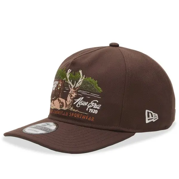 New Era Outdoor Graphic 19twenty Cap - Brown