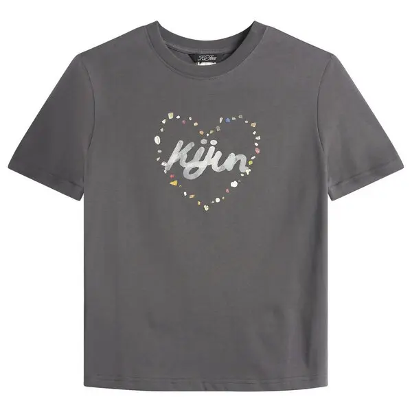 KIJUN Pebble Heart T-shirt